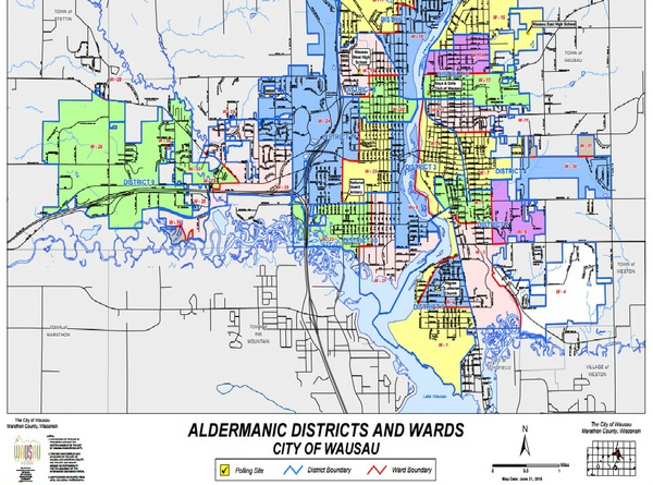 Wausau's New Voting Map Released | News | WSAU