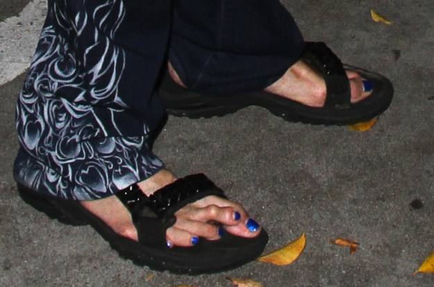 Steven Tylers Right Foot